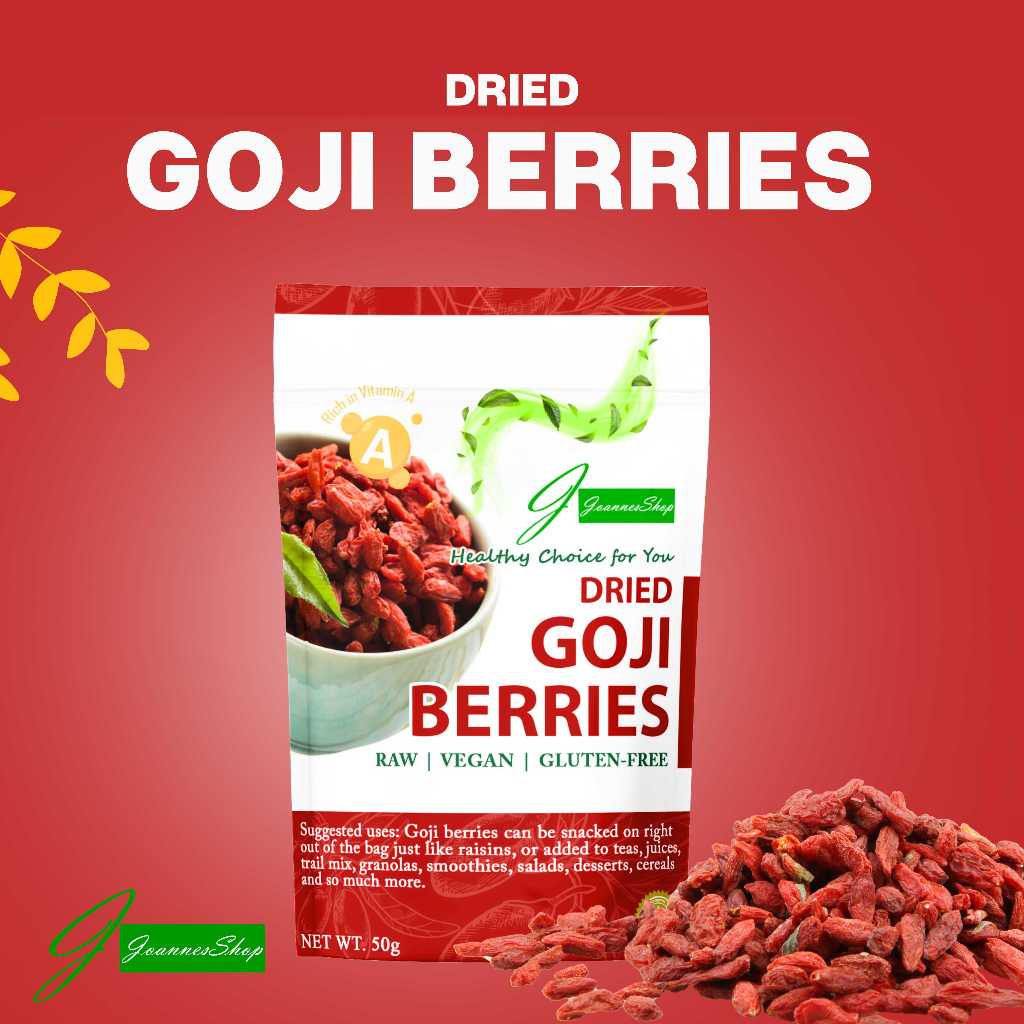 DRIED GOJI BERRIES (SULIT PACK) | Shopee Philippines