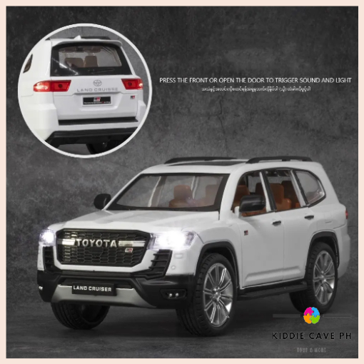 Toyota Land Cruiser GR LC300 SUV Die-Cast Toy Car Collection Vehicle 1/24 1:24 Scale ...