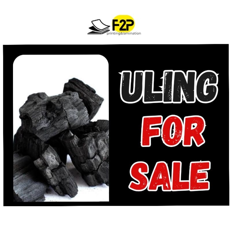 Uling Laminated Signage‼️ | Shopee Philippines