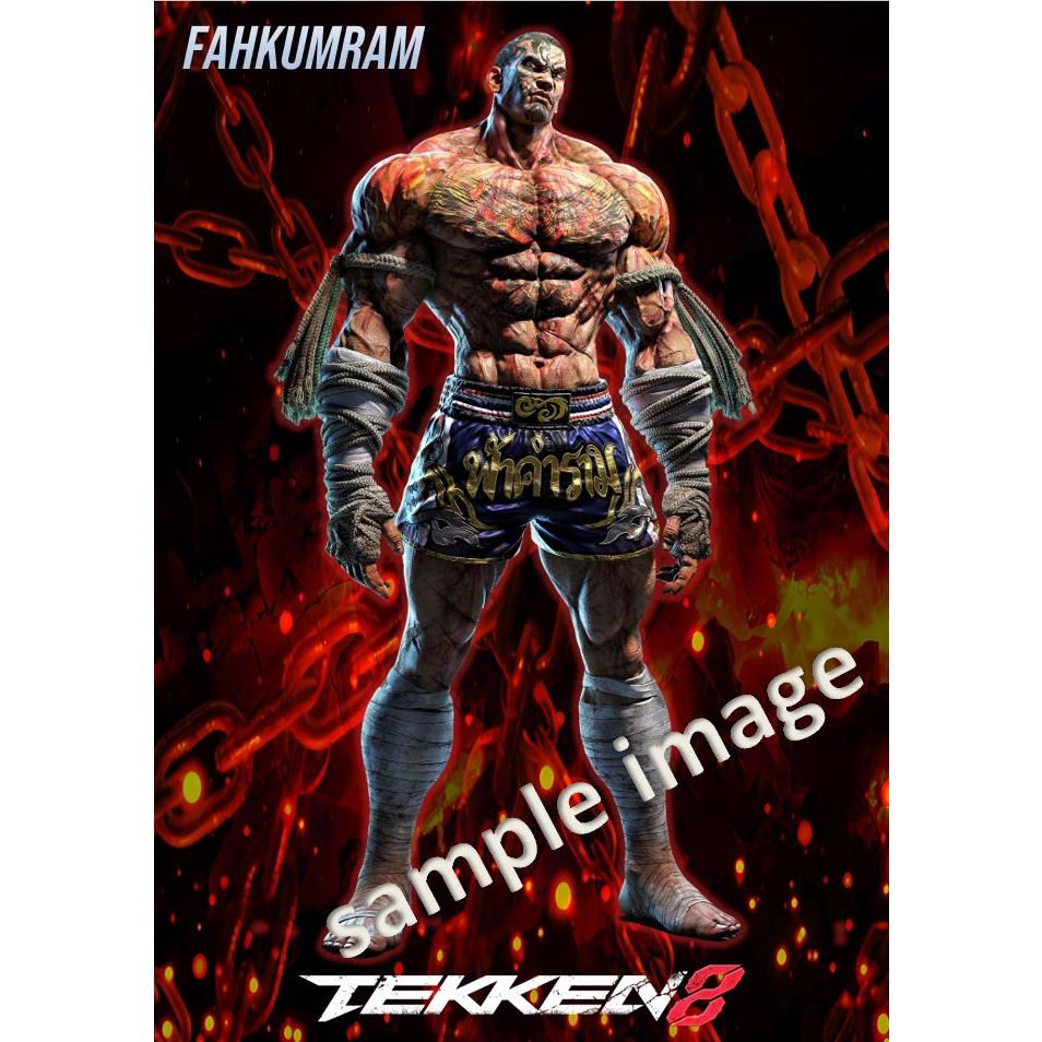 Tekken 8 Posters PS4 PS5 Games Poster Laminated Posters Wall ...