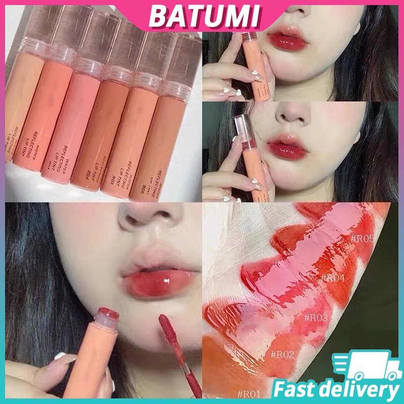 Long Lasting Lip Tint Waterproof Lip Tint Plumping Lip Gloss Soft Touch ...