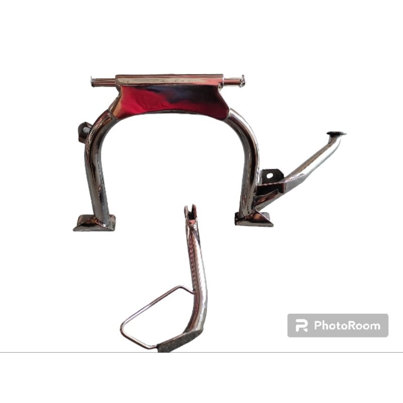 [RMG] AEROX V1/V2 STAINLESS CENTER & SIDE STAND WITH EHE | Shopee ...