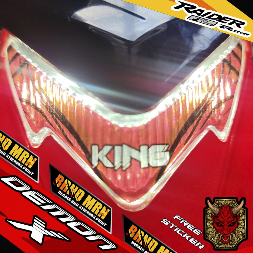 SUZUKI RAIDER FI PARK LIGHT STICKER TINT PROTECTOR | Shopee Philippines