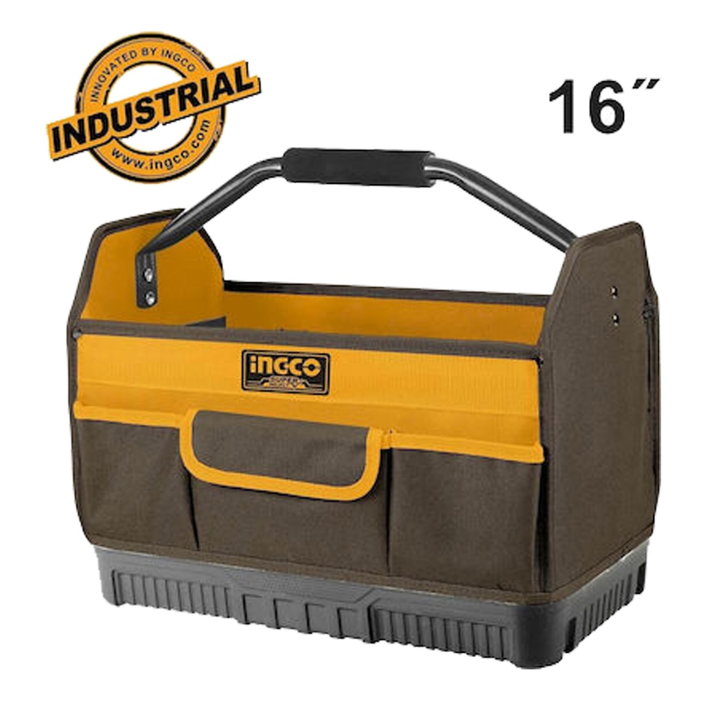 INGCO 16'' Tools Tool Bag Baggage Storage Box Polyester HTBGL02 ...
