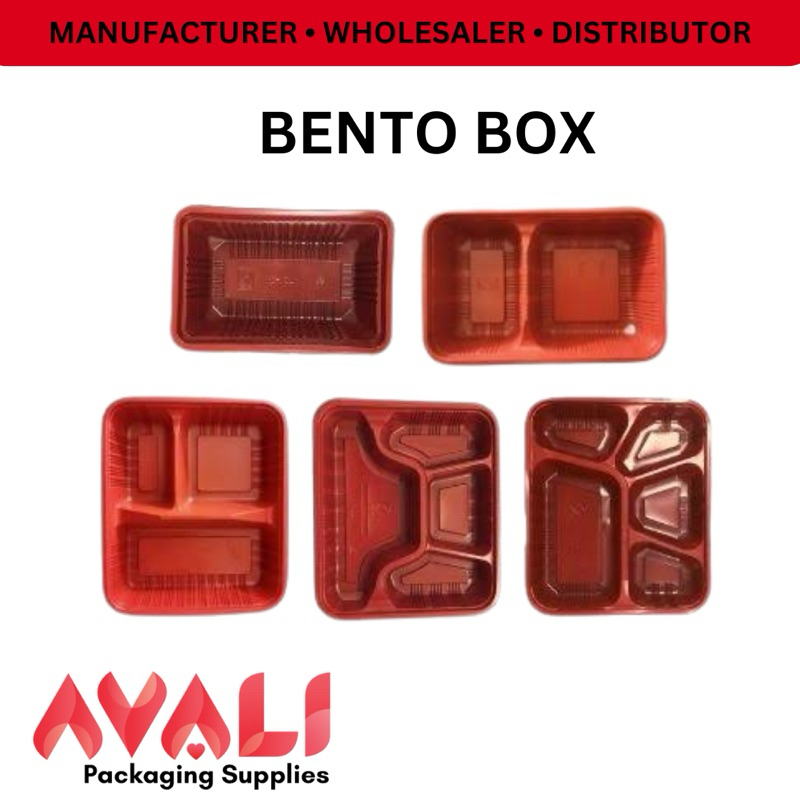 Bento Boxes 1-5 Grids (25PCS) | Shopee Philippines