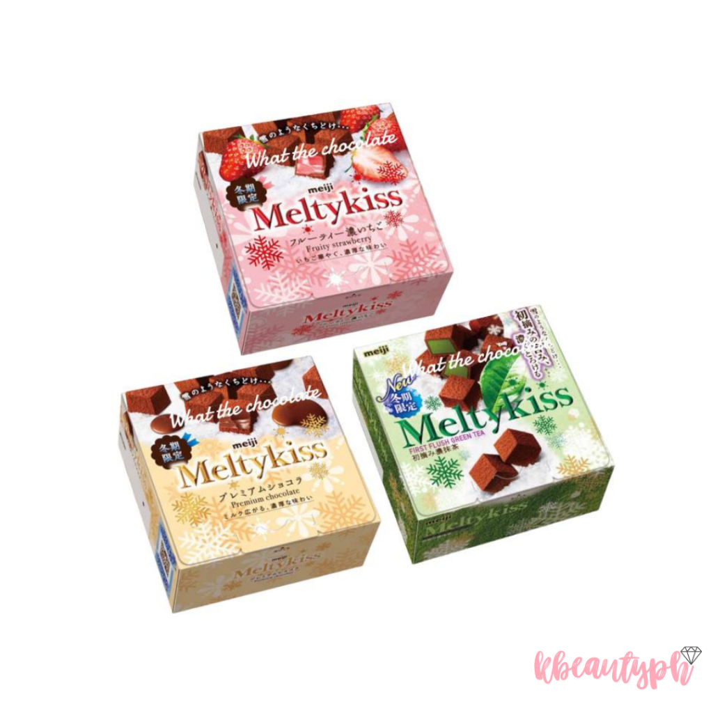 JAPAN Meiji Meltykiss Chocolate | Strawberry | Matcha 52g (EXP: DEC 2024) | Shopee Philippines