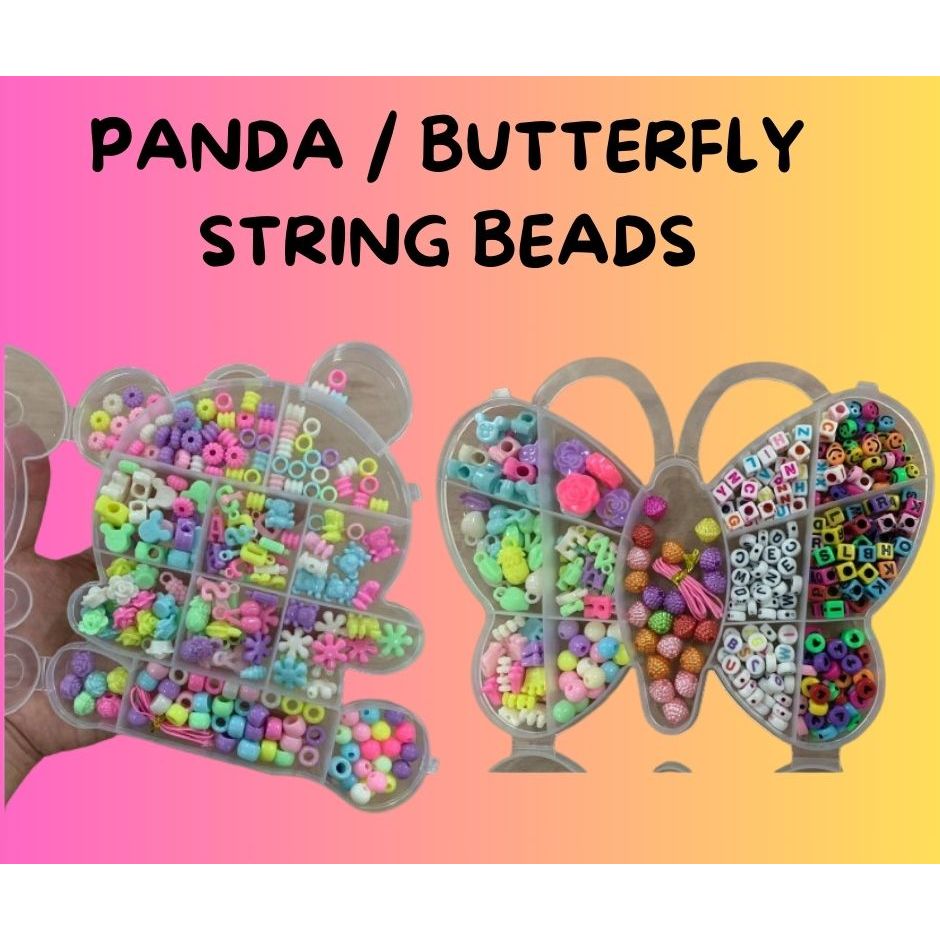 JLT DIY Hand Craft Beads Bracelets Making Toy Set for Girls | Shopee ...