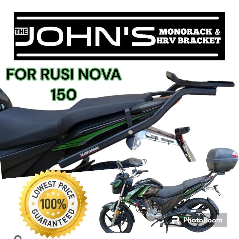 TOP BOX HRV BRACKET FOR RUSI NOVA 150 THE JOHN'S HRV BRACKET | Shopee Philippines