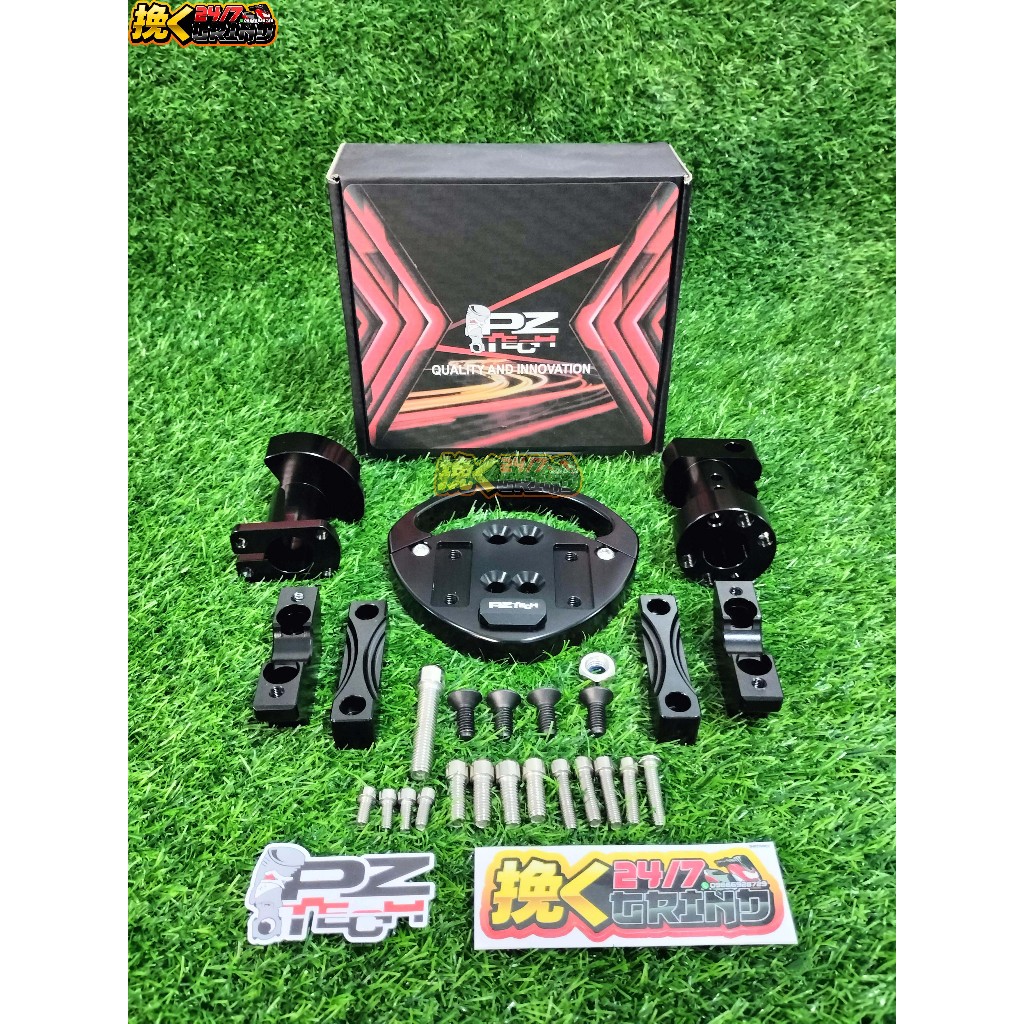 Pz Tech Handle Bar Mount / Head Post NMAX v2 | Shopee Philippines