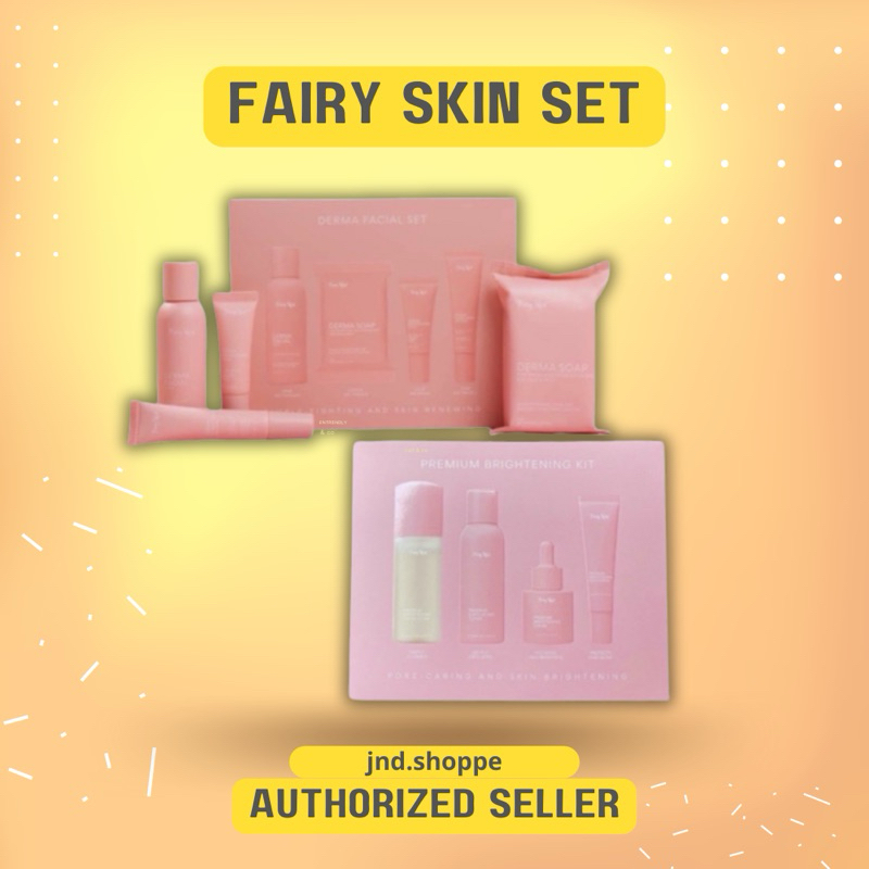 FAIRY SKIN PREMIUM BRIGHTENING KIT | DERMA FACIAL SET | MILD KIT SET ...