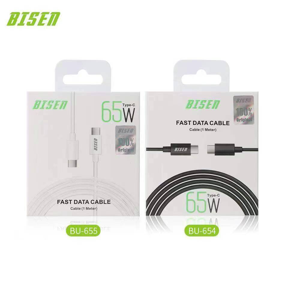 BISEN BU654/BU655 5A high Power. PD60W Super Charging Data Cable ...