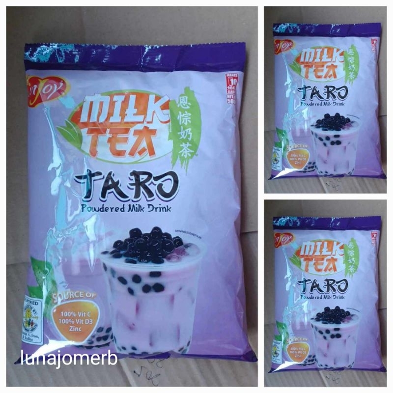 INJOY MILK TEA | TARO | POWDERED MILK DRINK | 500 GRAMS | Shopee ...