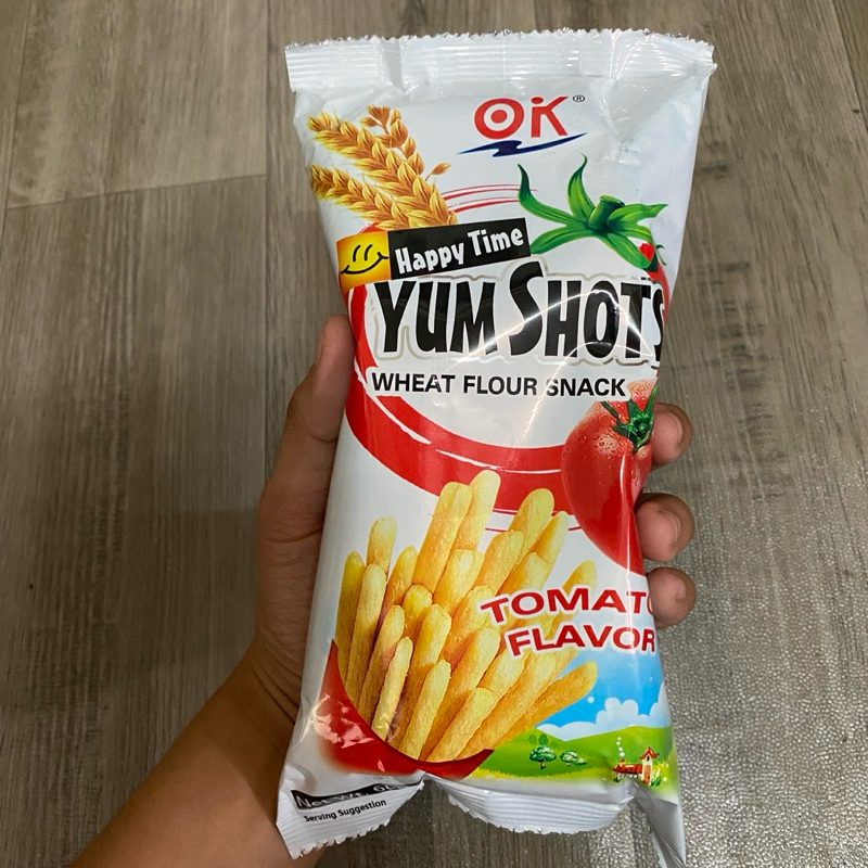 10 PCS BIG YUM SHOTS TOMATO FLAVOR ~ 150 PESOS ONLY!! | Shopee Philippines