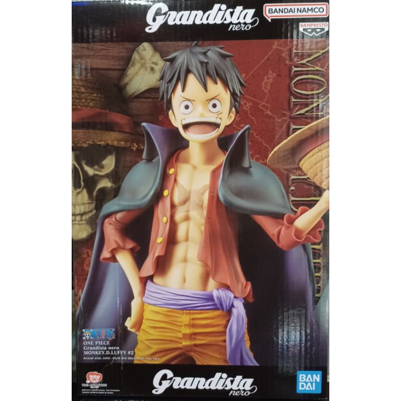 Banpresto GRANDISTA Nero One Piece Monkey D. Luffy | Shopee Philippines