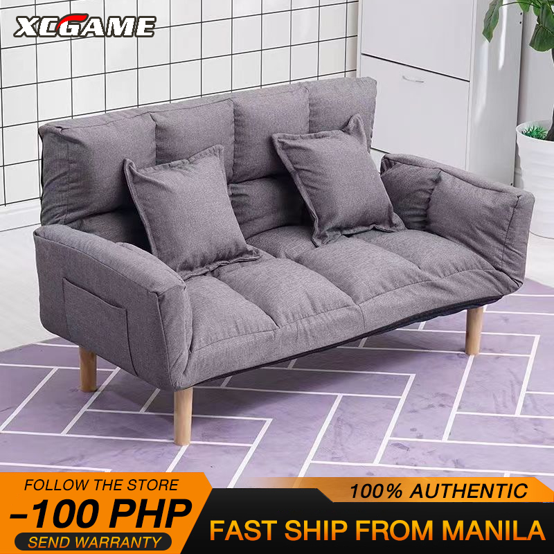 XC Lazy sofa Folding sofa Tatami sofa Living room Small apartment Small ...