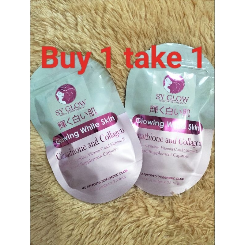 SY Glow Glutathione and Collagen | Shopee Philippines