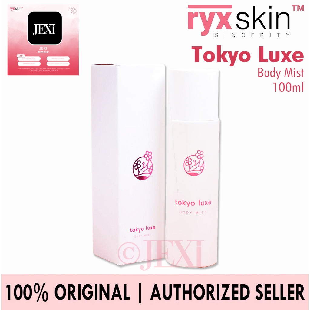 (ONHAND) Ryx Tokyo Luxe Body Mist 100ml Coffee Vanilla Spicy Scent ...