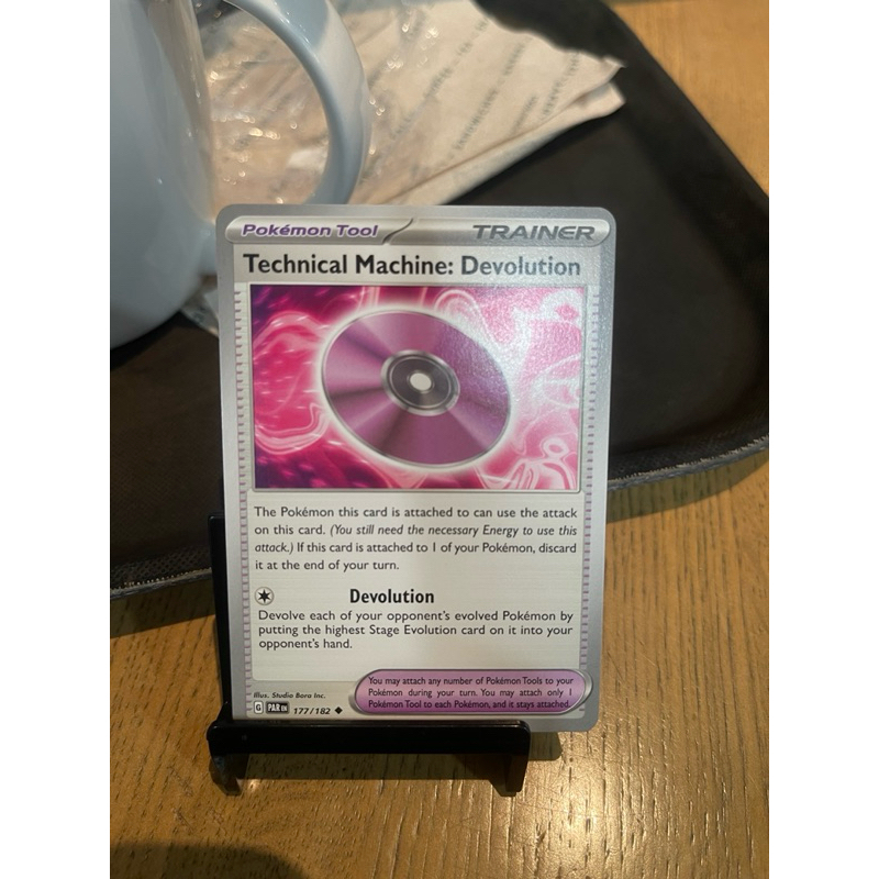 Technical Machine Devolution Paradox rift Pokemon Trading Card | Shopee ...