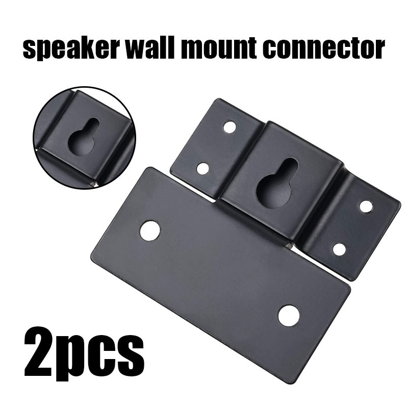 2pcs/set Wall Mount Iron Hook Audio Sound Box Speaker Wall Mount ...