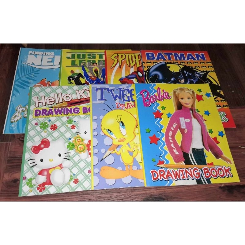 Educational Ordinary Drawing Book ( Character ) | Shopee Philippines