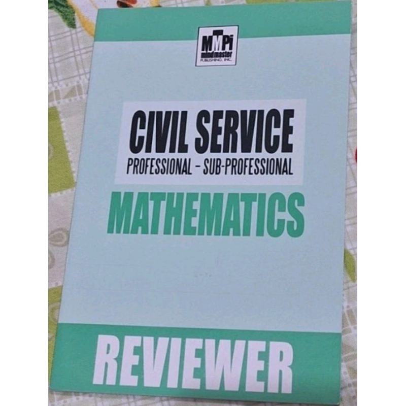 CIVIL SERVICE REVIEWER,VOCABULAR,MATHEMATICS, GEN.INFO(mindmaster ...