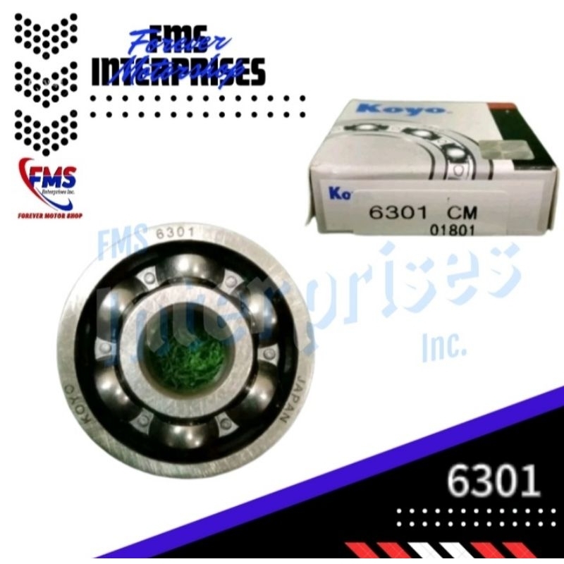 Koyo Bearing 6301 per box 10pcs. | Shopee Philippines