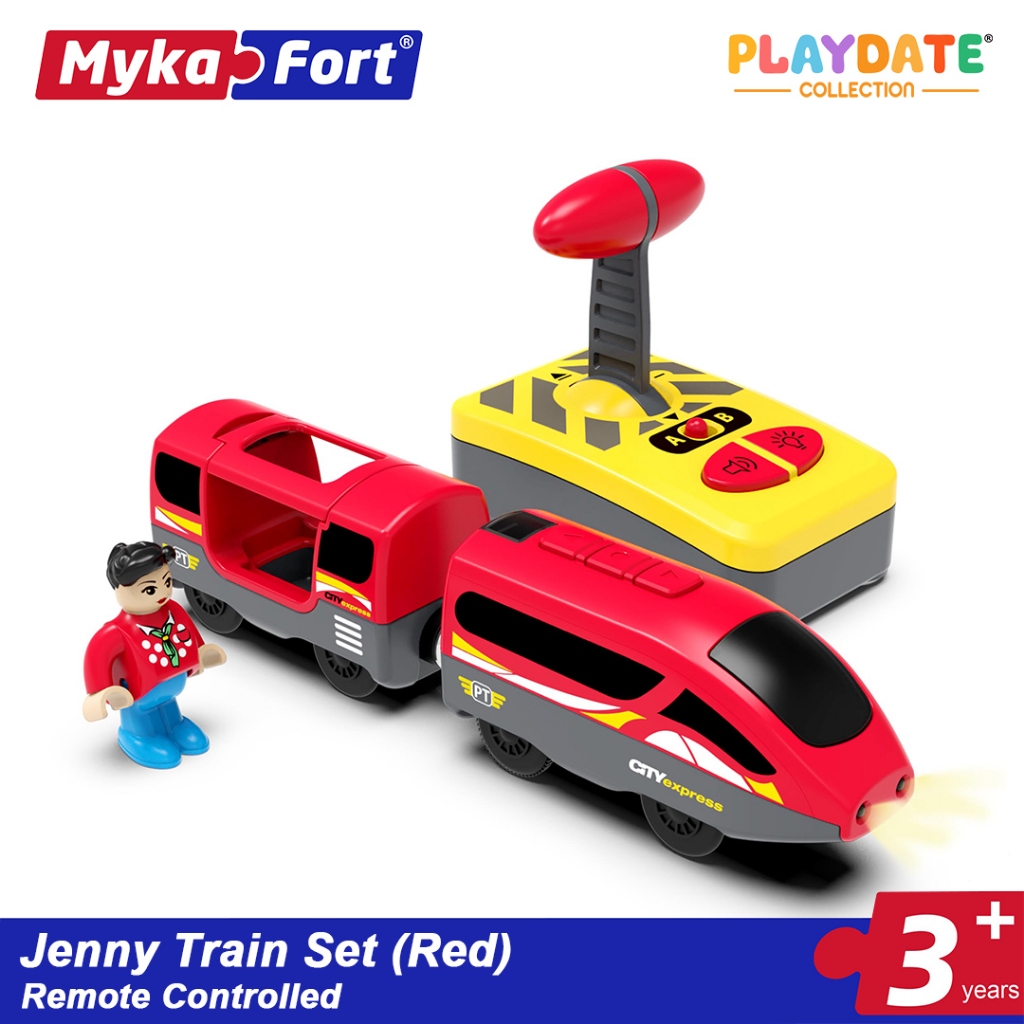 MykaFort Remote Control Train Set Pretend Play Educational Toys for ...