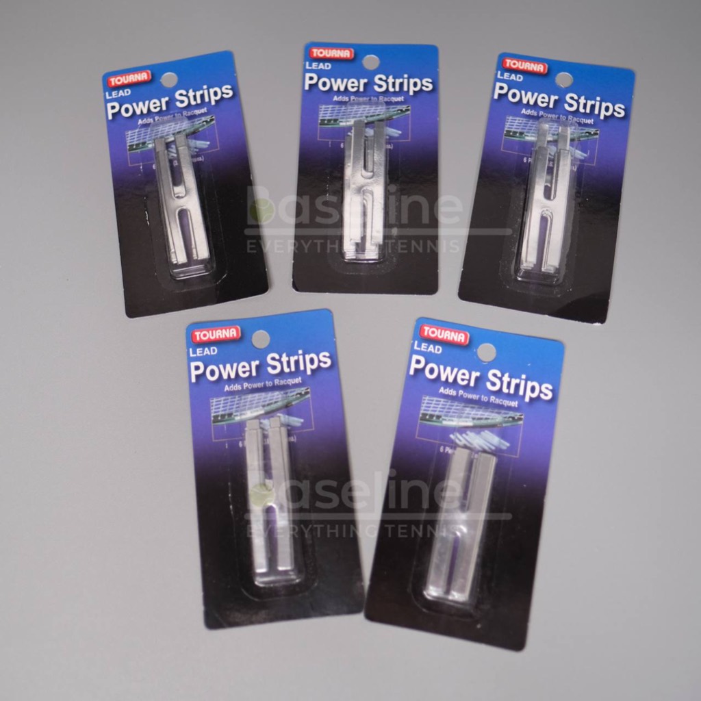 Original Tourna Pete Sampras Power Strips - Lead Tape for Tennis Racket ... Original Tourna Pete Sampras Power Strips - Lead Tape for Tennis Racket ...