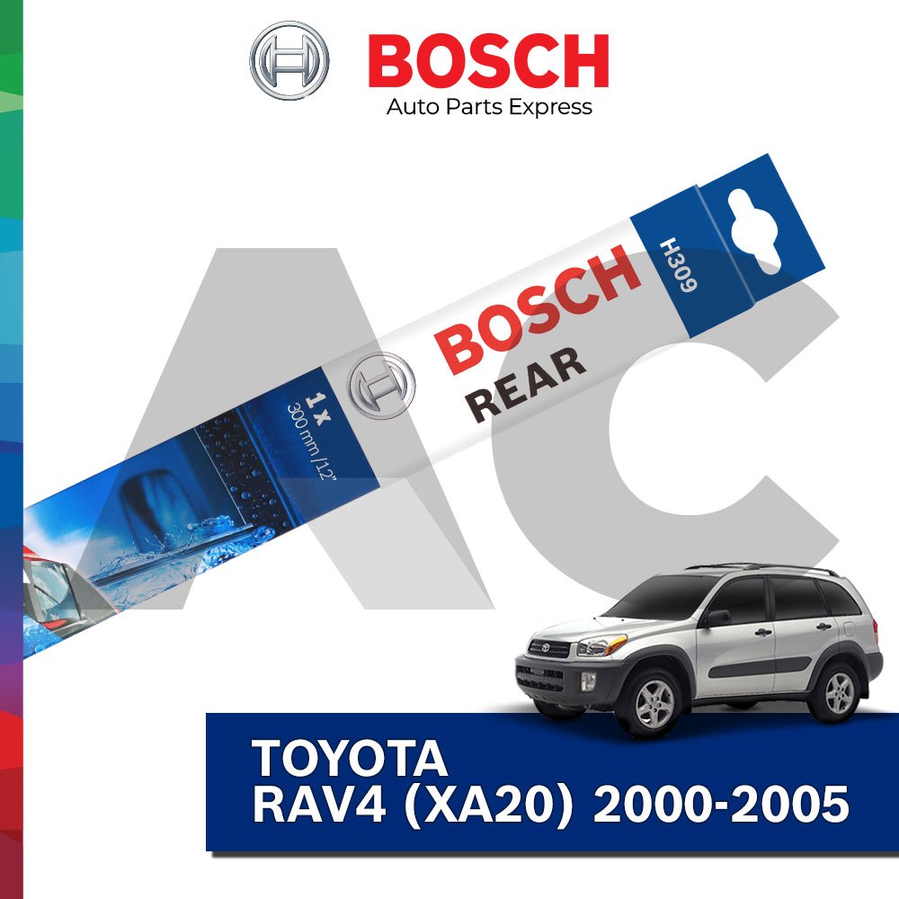 BOSCH REAR WIPER BLADE FOR TOYOTA RAV4 (XA20) 2000-2005 (H309 12 ...