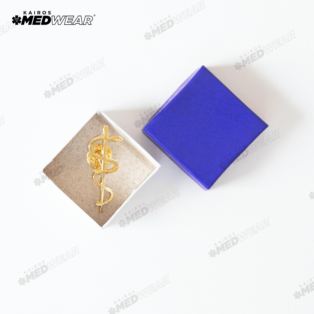 KAIROS Doctor’s Pin The Rod of Asclepius Pin for Medical Professionals ...