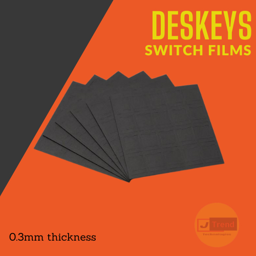 DESKEYS switch films 120 films/pack for mechanical keyboard switch ...