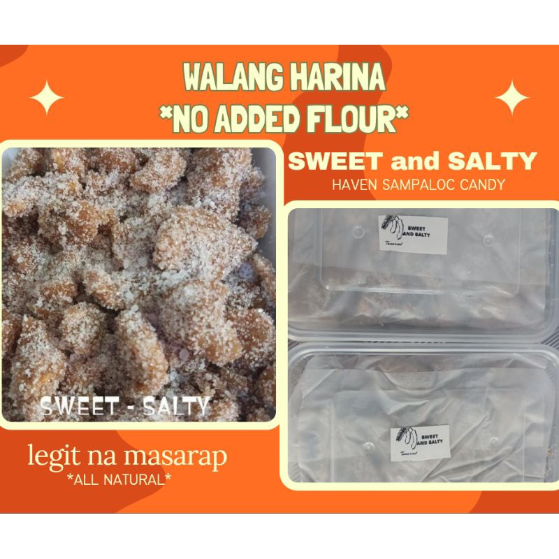 Sweet and Salted Flavor Sampaloc Sampalok Candy 500grams, for men and ...