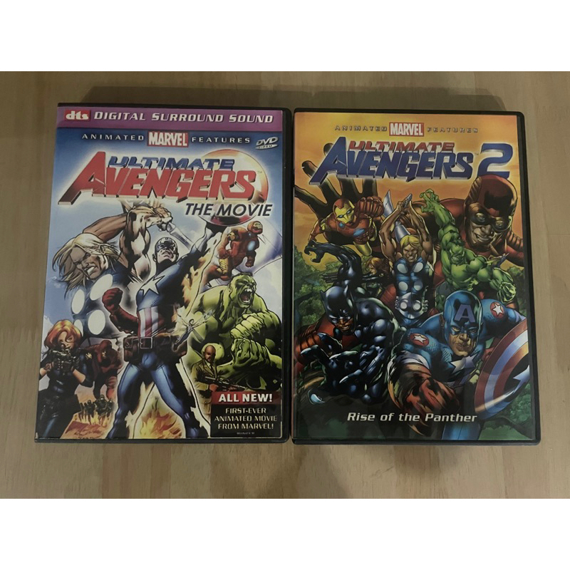 Marvel Ulitmate Avengers DVD Set | Shopee Philippines