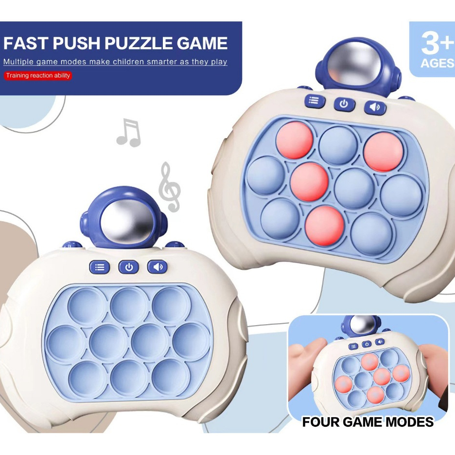Quick Push Game Console Pop It Game Machine stress reliever toy ...