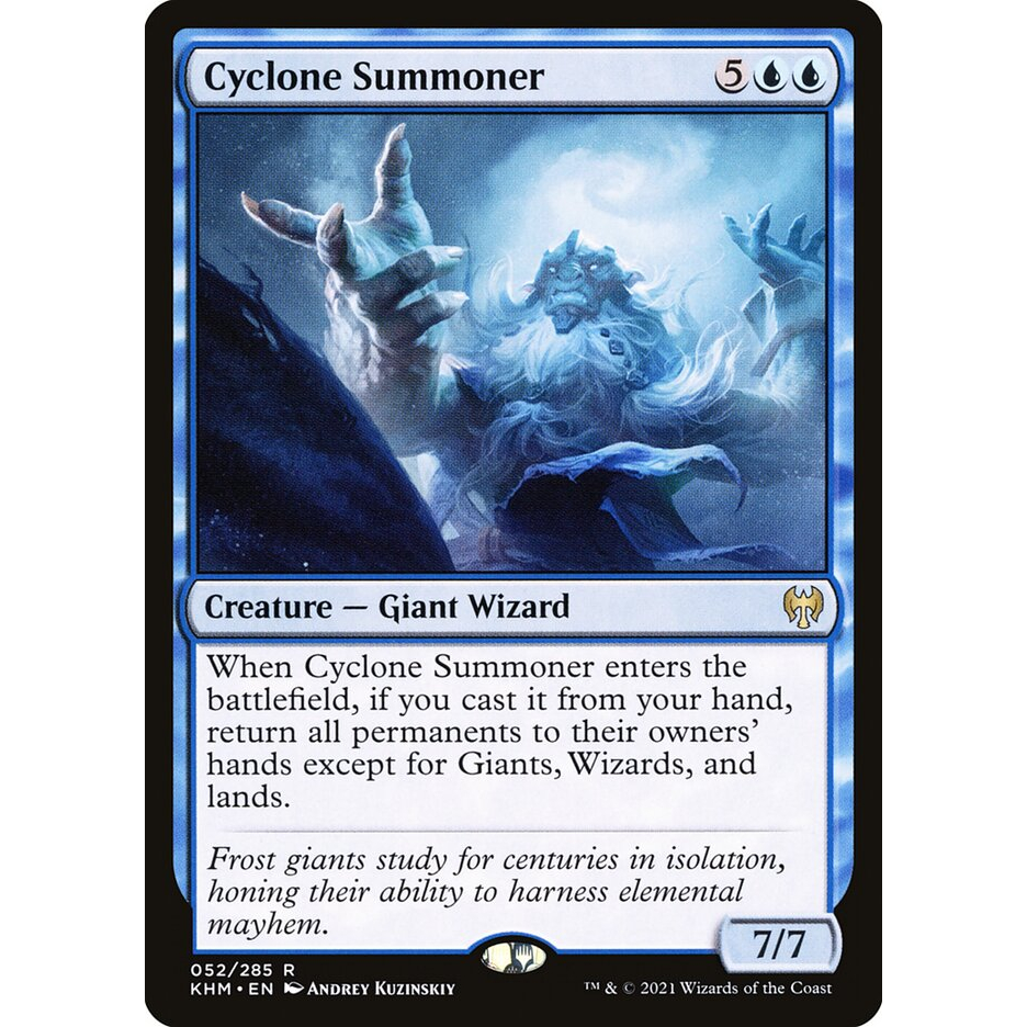 Cyclone Summoner - Creature - BLUE | Shopee Philippines
