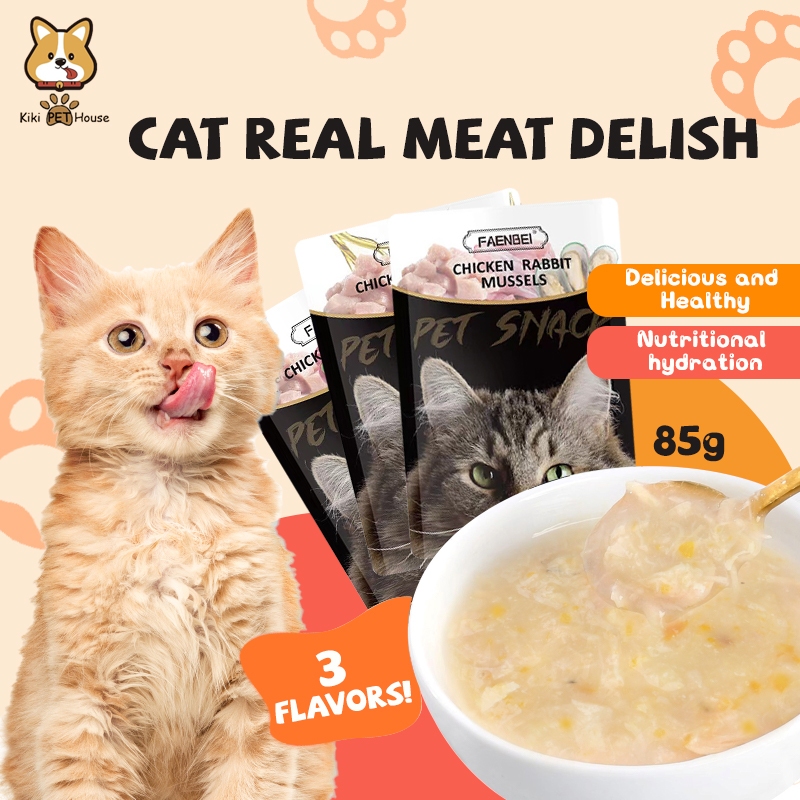 85g Cat Wet Food Real Meat Delicious Wet Cat Food for kitten Health ...