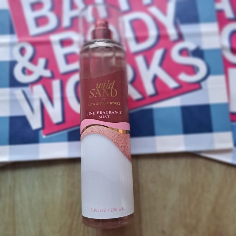 Original Bath And Body Works Usa Wild Sand Fine Fragrance Mist Pear