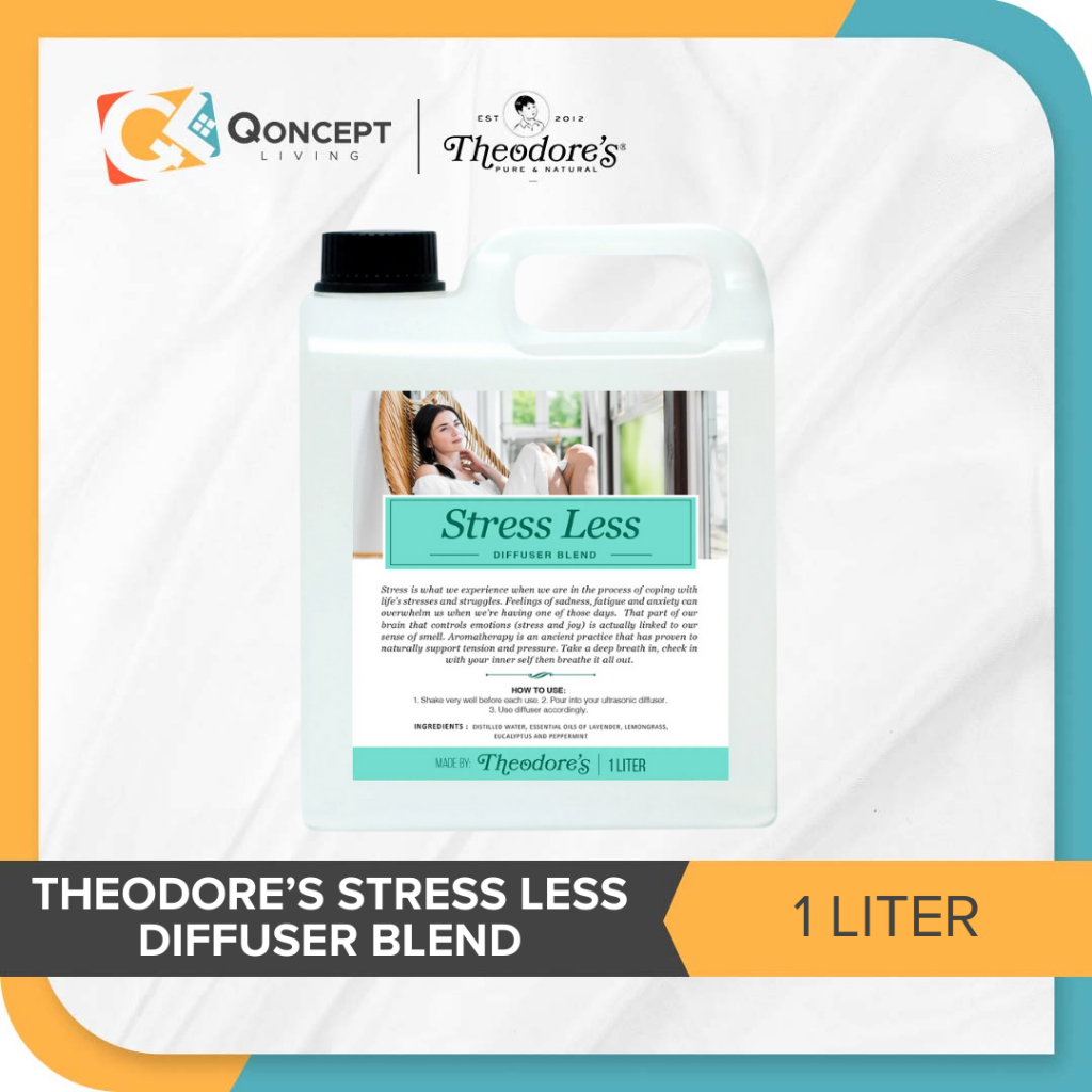 THEODORE's by Qoncept Stress Less Diffuser Blend 1L | Shopee Philippines