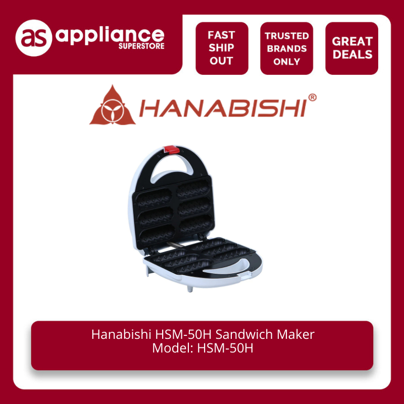 Hanabishi HSM-50H Hotdog Sandwich Maker | Shopee Philippines