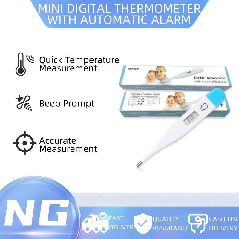 NG MALL Mini Digital Thermometer With OUT Case Tickle Digital ...