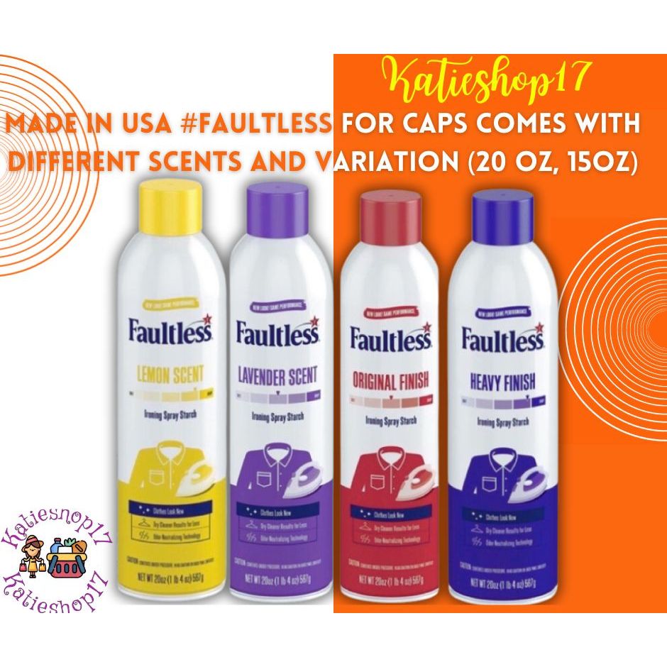 Made in USA #Faultless for Caps comes with different scents and ...