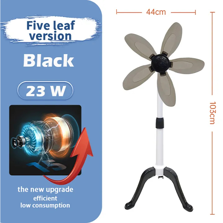 5 Blades Stand Fan Portable Stand Fan Fordable Stand Fan Electric Fan ...