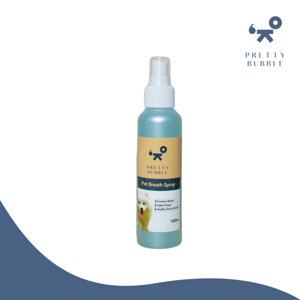 [Pretty Bubble Dog] Pretty Bubble Pet Breath Spray - 120ml | Shopee ...