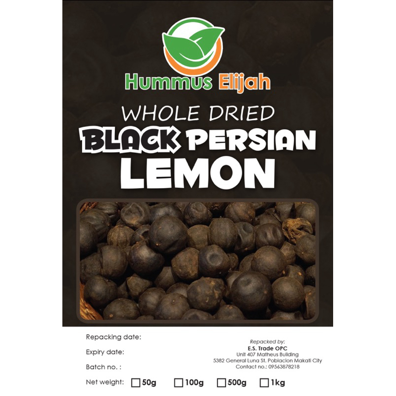 Whole Dried Black Persian Lemons - 20g/50g/100g | Shopee Philippines