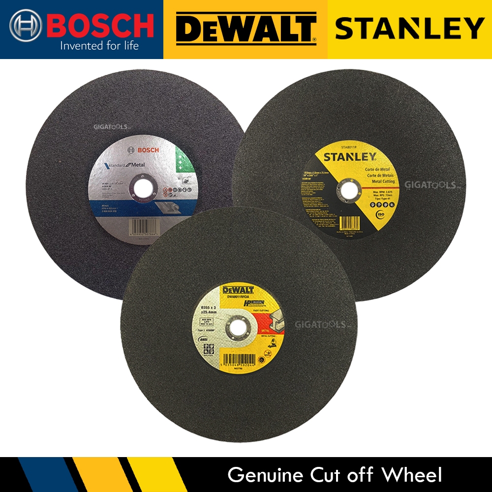 Bosch / DeWalt / Stanley 14-inches Cutting Disc / Cut-off Wheel for ...