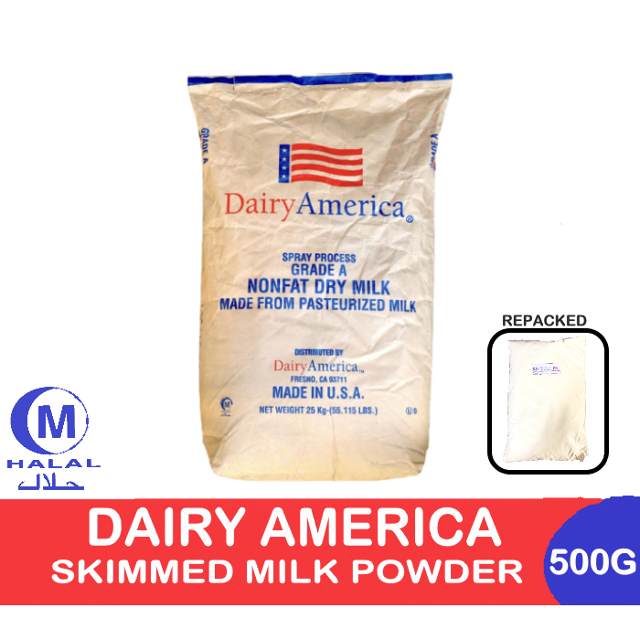 Dairy America Skimmed Milk Powder 500g Repacked | Shopee Philippines