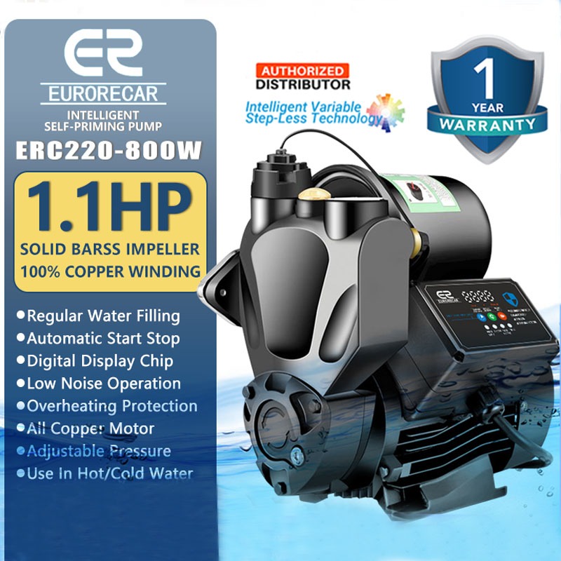 220V 60Hz Self suction Booster Pump Fully Automatic Intelligent ...