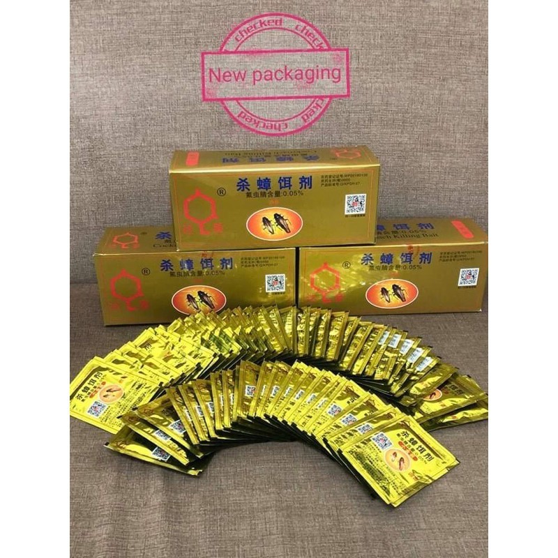 50pcs/box Super effective cockroach killer!!!! | Shopee Philippines