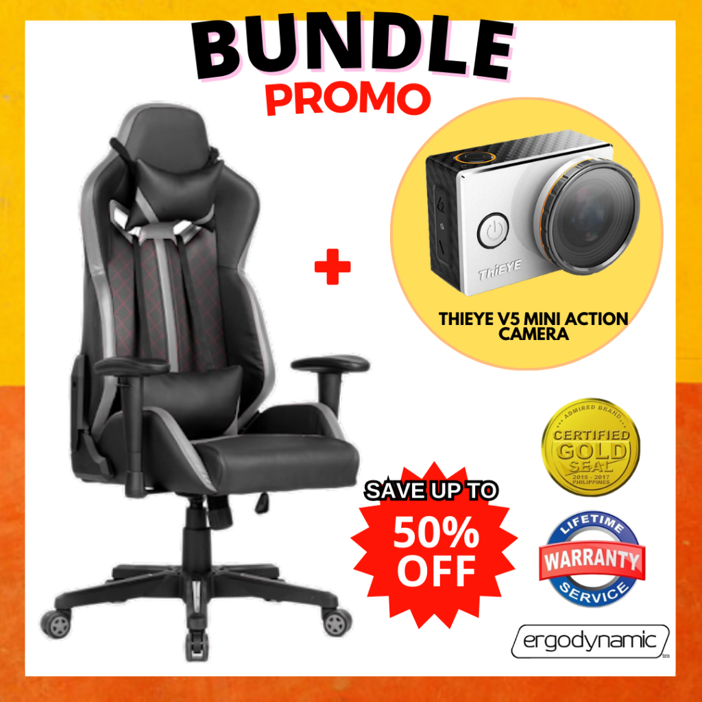 Ergodynamic Xgamer Office Furniture High Back Faux Leather Gaming Chair ...