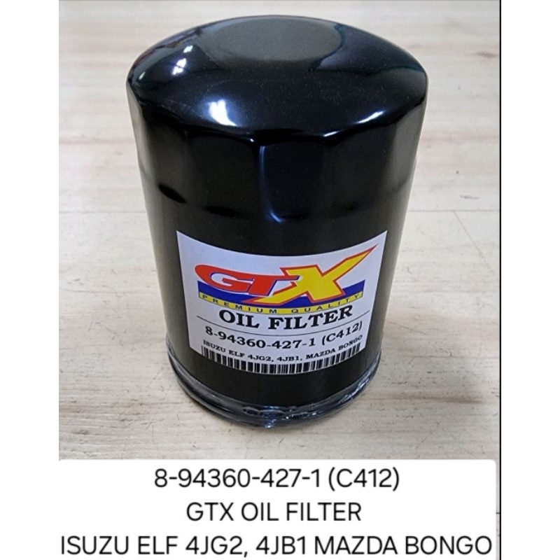 Oil Filter Elf 4JG2, 4JB1, Mazda Bongo (C412) | Shopee Philippines